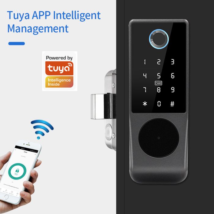 Outdoor Main Gate Smart Lock works with Tuya App